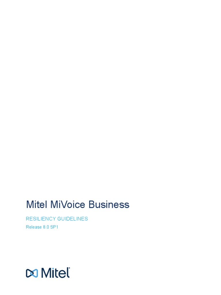 Mivoice Business 8.0sp1 Res PDF | PDF | Trademark | Command Line Interface