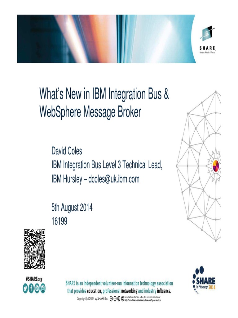 What'S New in Ibm Integration Bus & Websphere Message Broker | PDF ...