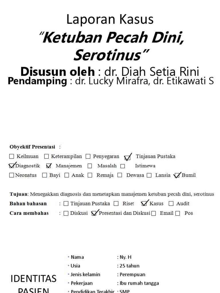 Presus Diah Setia Rini - Obgyn-Kpd | PDF