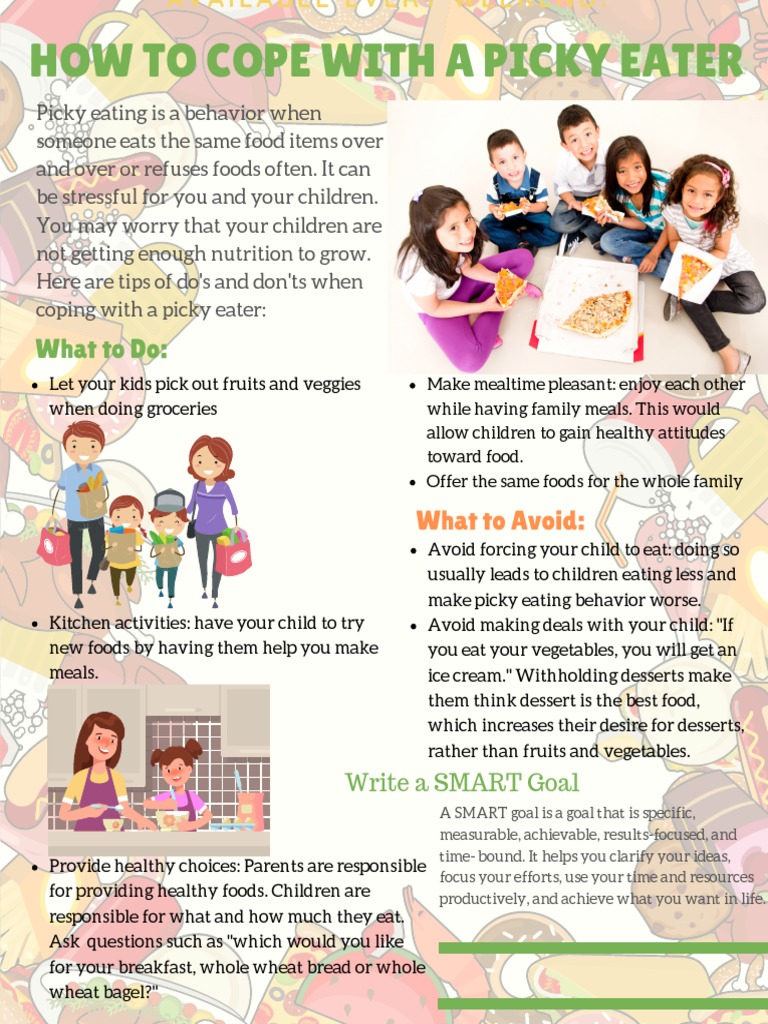 Tips for Managing Picky Eaters | PDF | Meal | Foods