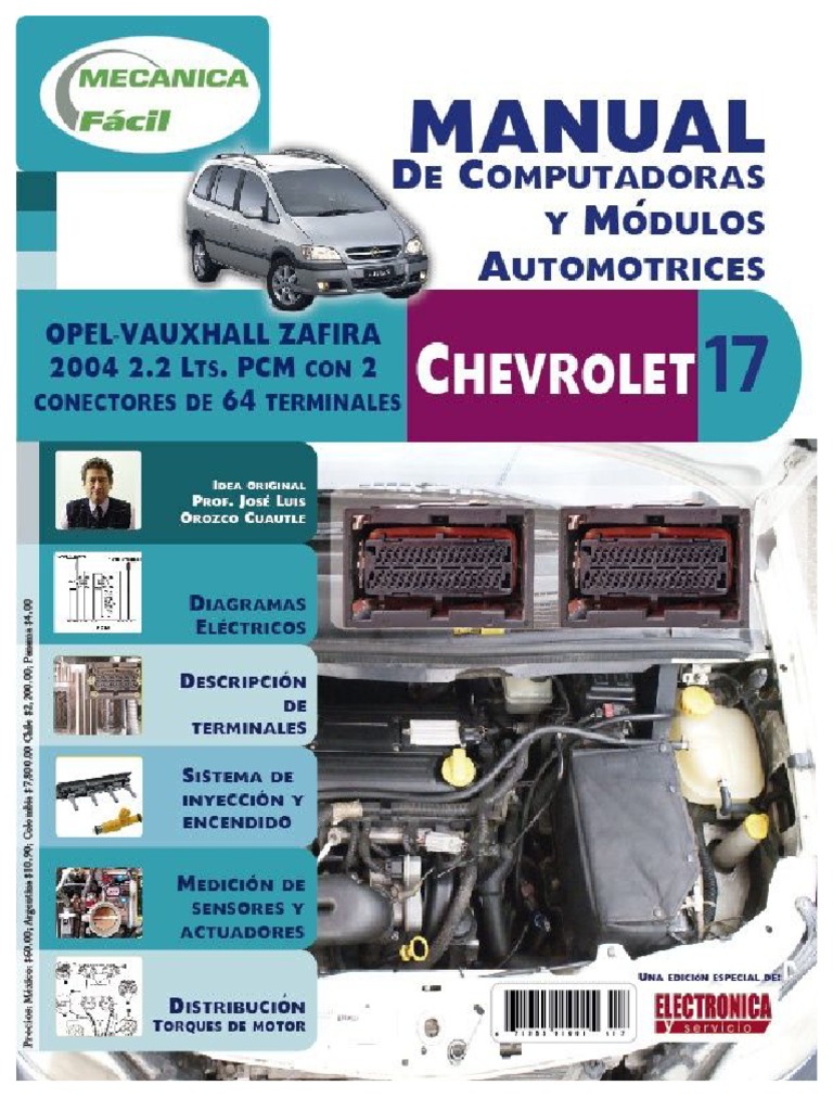 17 - CHEVROLET Zafira 2004 2.2Lt 64 Terminales | PDF