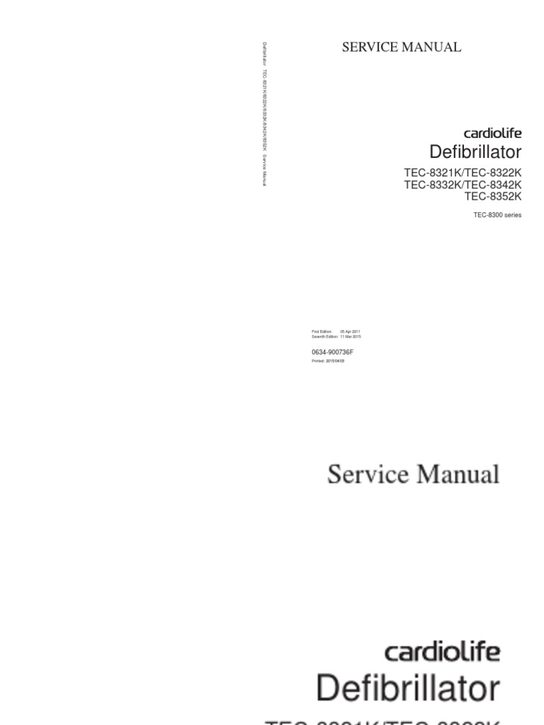 Manual de Servicio TEC-8300 | PDF | Electromagnetic Compatibility ...