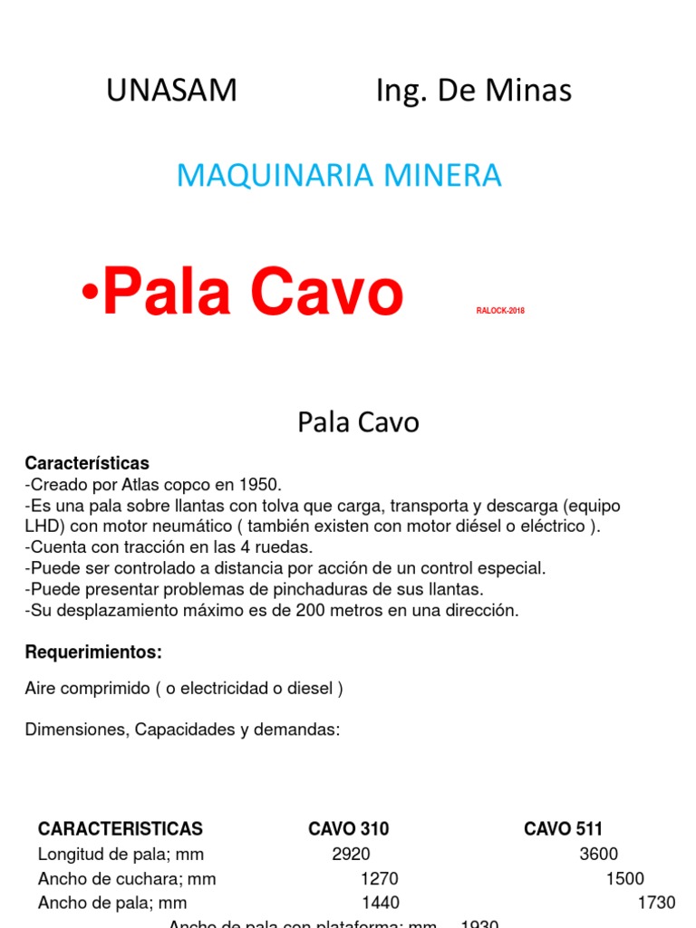 Pala Cavo | PDF | Camión | Acero