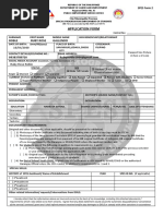 APPLICATION FORM - SPES Form 2 - FINAL | PDF | Unemployment Benefits ...
