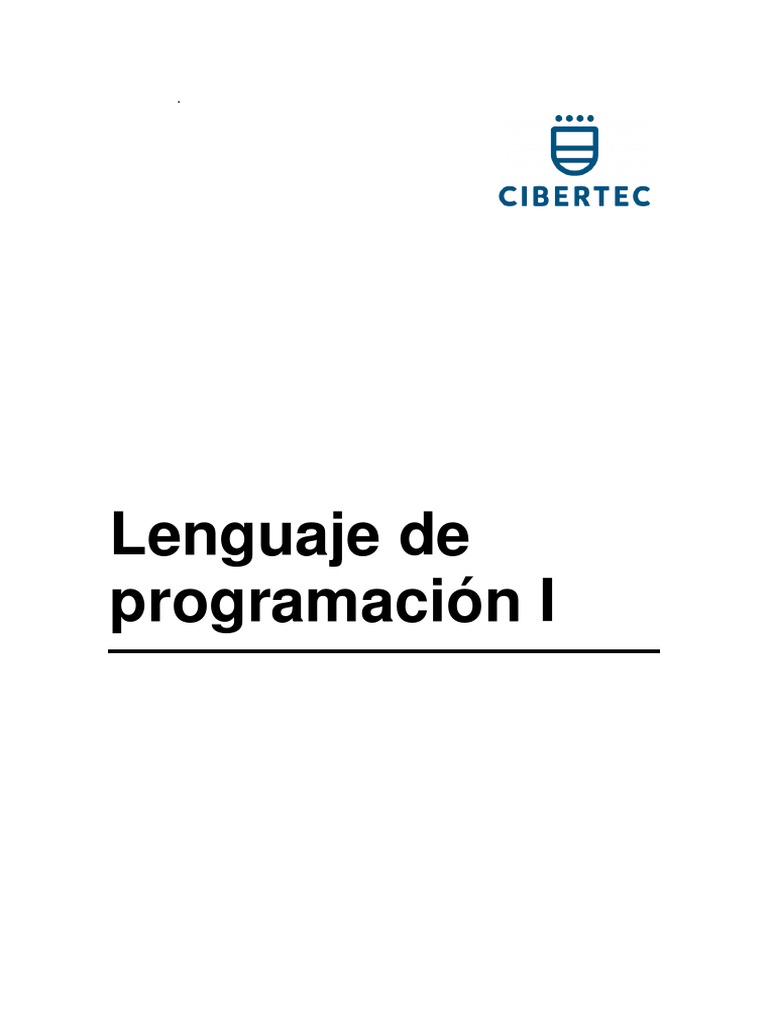 Manual Laboratorio 2018 - 03 - Lenguaje de Programación I (1891) PDF | PDF | Programación de ...