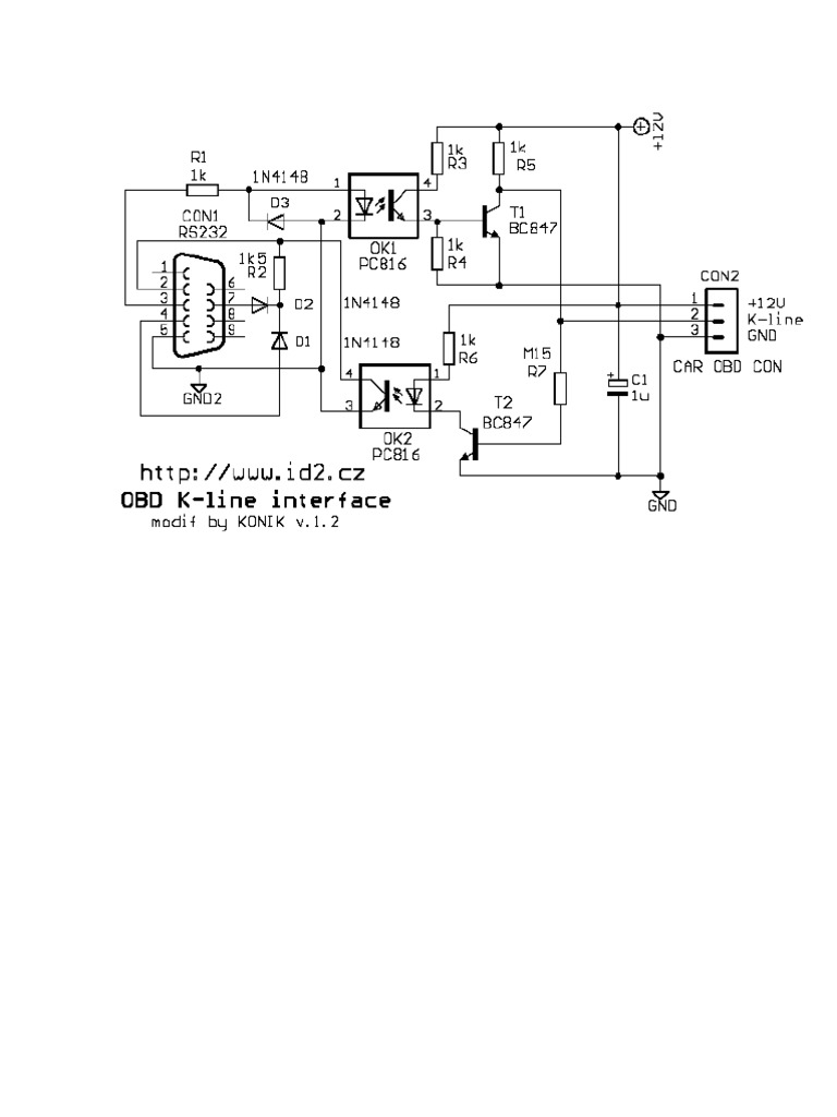 Esquema Obd2 | PDF