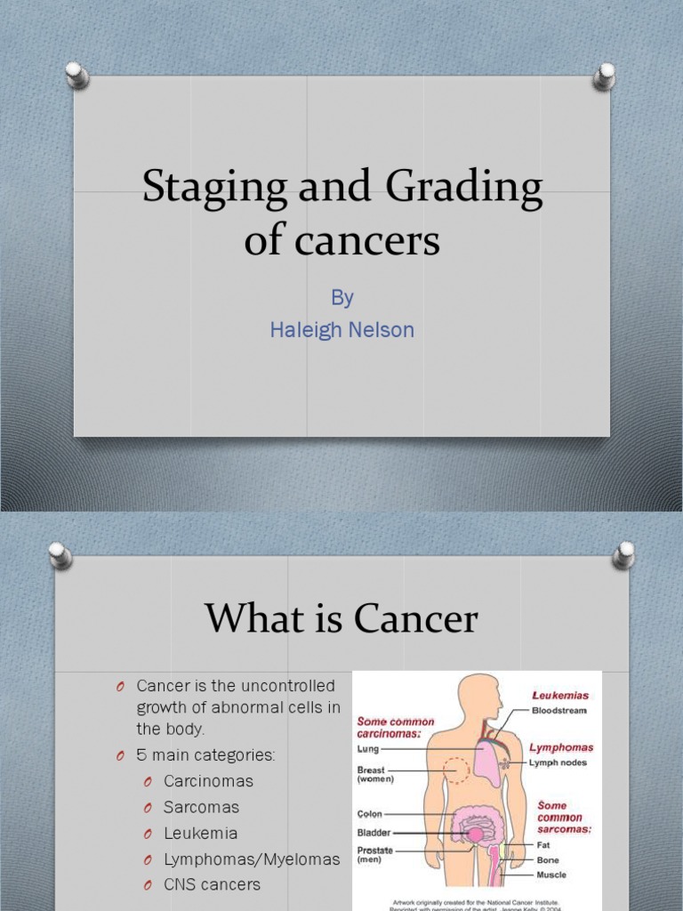 Staging and Grading of Cancers: by Haleigh Nelson | PDF | Metastasis ...