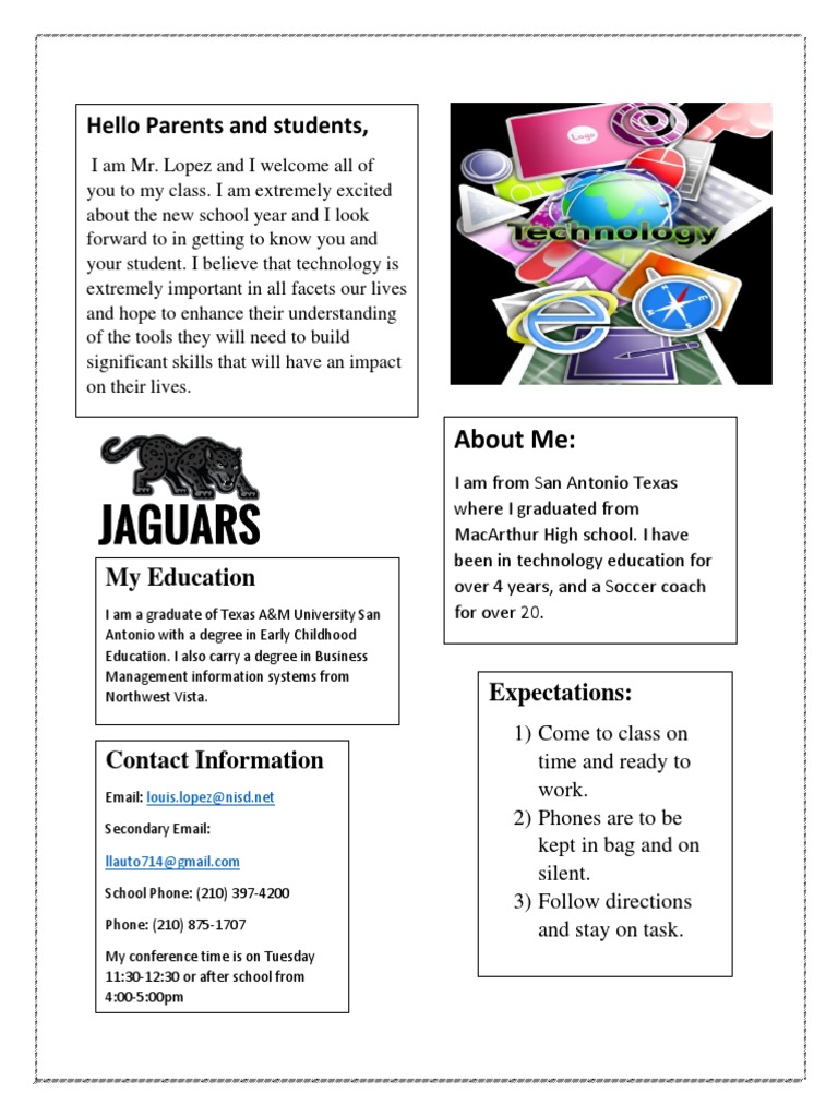 Hello Parents and Students | PDF