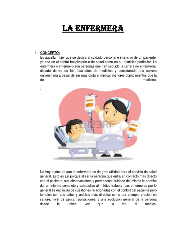 Enfermera | PDF | Enfermería | Hospital