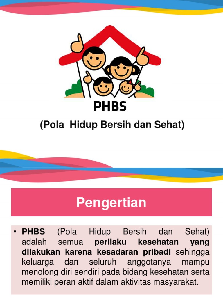 PHBS Di Rumah Tangga | PDF