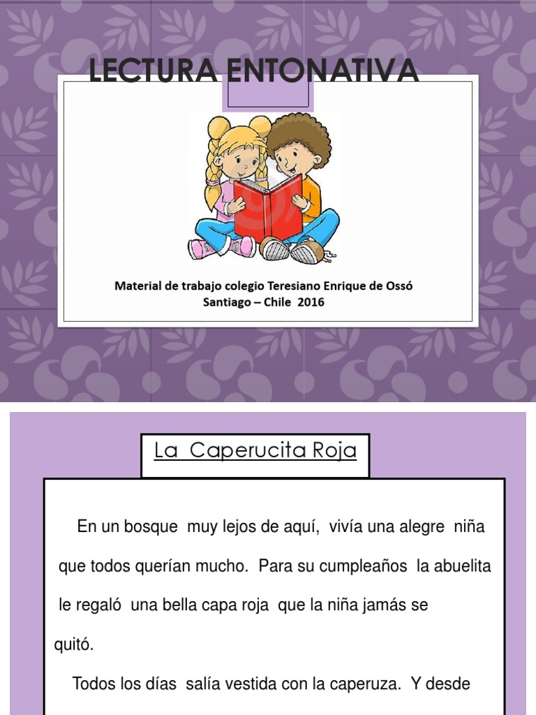 Sesión de Aprendizaje 2019 | PDF | Caperucita Roja