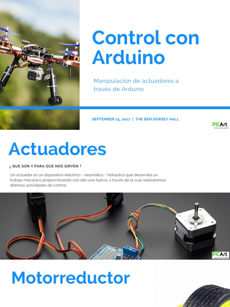 Control Con Arduino - Actuadores | PDF | Solenoide | Ingenieria Eléctrica