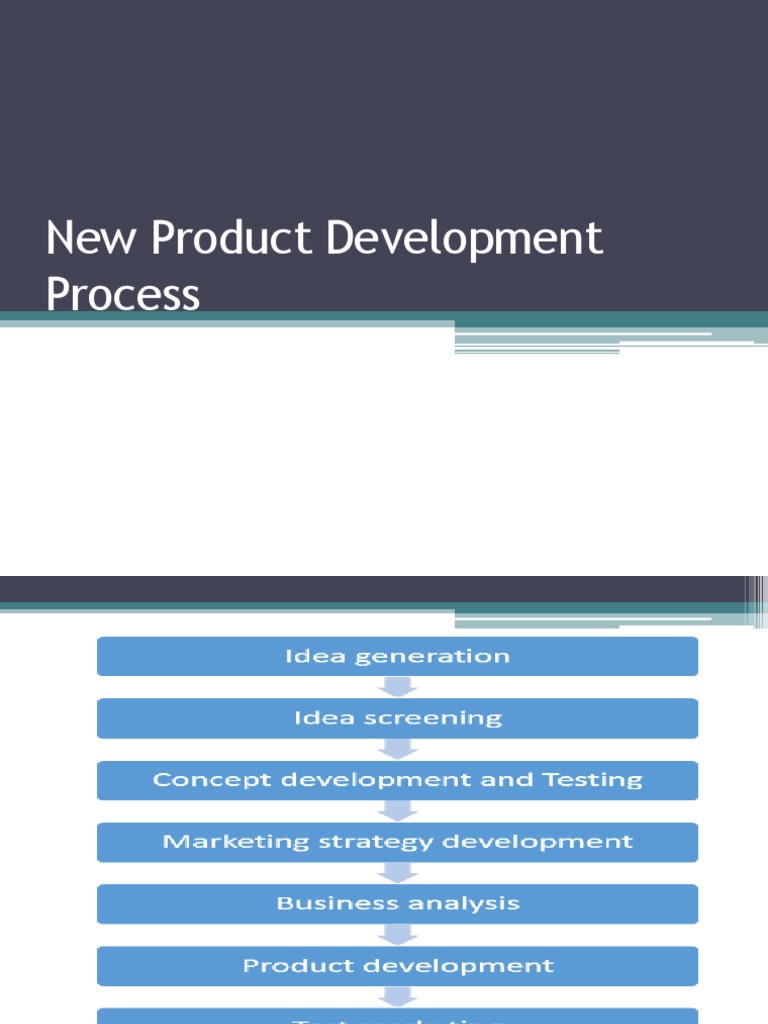 New Product Development Process - PPTX Version 1 | PDF | New Product ...