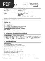 Rockwool Safety Data Sheet 20131126 | PDF | Chemistry | Materials