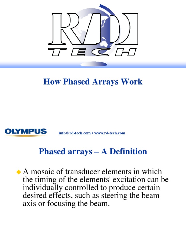 003-How Phased Arrays Work | PDF | Medical Ultrasound | Matrix ...