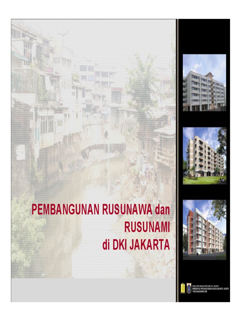 Pembangunan Rusunawa Dan Rusunami Di Provinsi DKI Jakarta PDF | PDF
