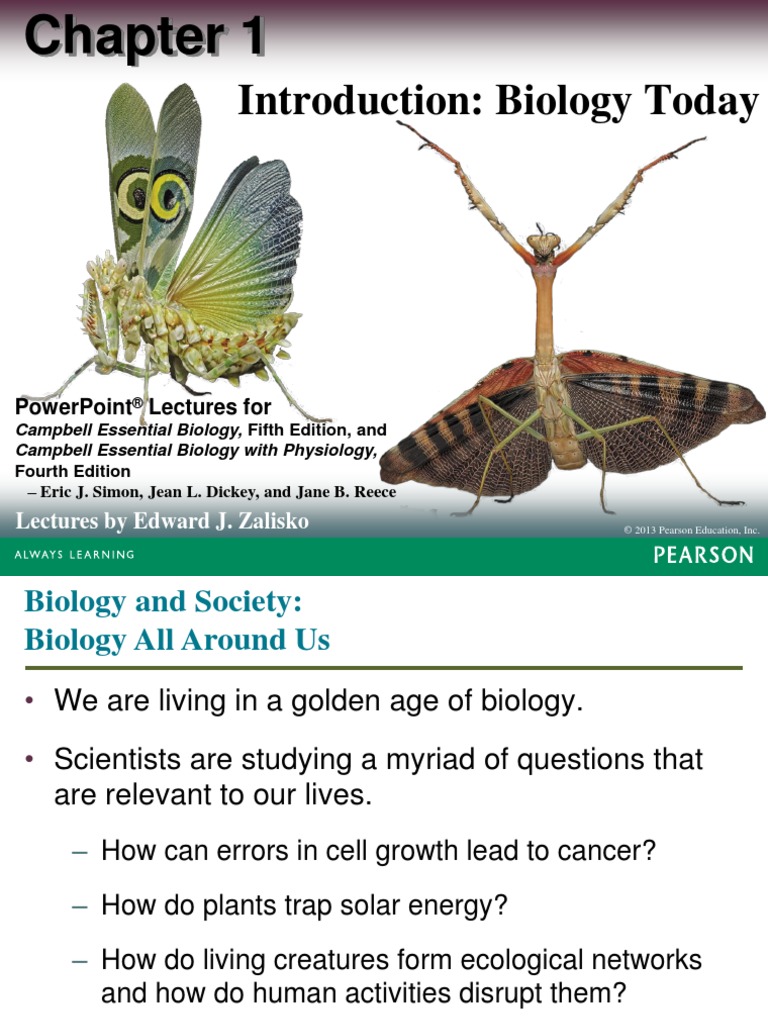 Introduction: Biology Today: Lectures by Edward J. Zalisko | PDF | Cell ...