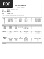 Inflatable Life Jacket Inspection Checklist | PDF