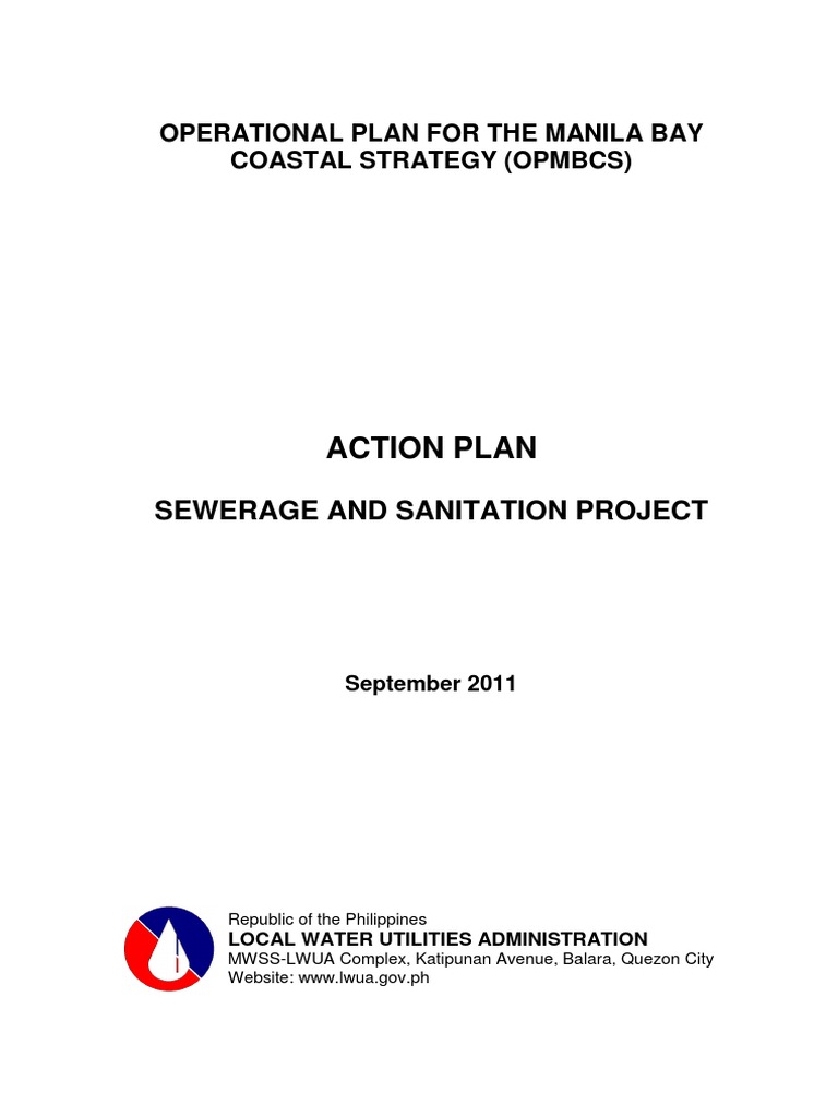 Sewerage Sanitation Plan | Download Free PDF | Septic Tank | Wastewater