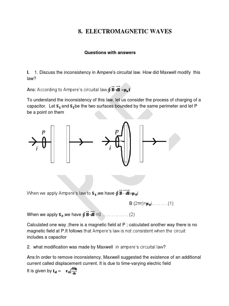 PHYSICS | PDF | Waves | Electromagnetic Radiation