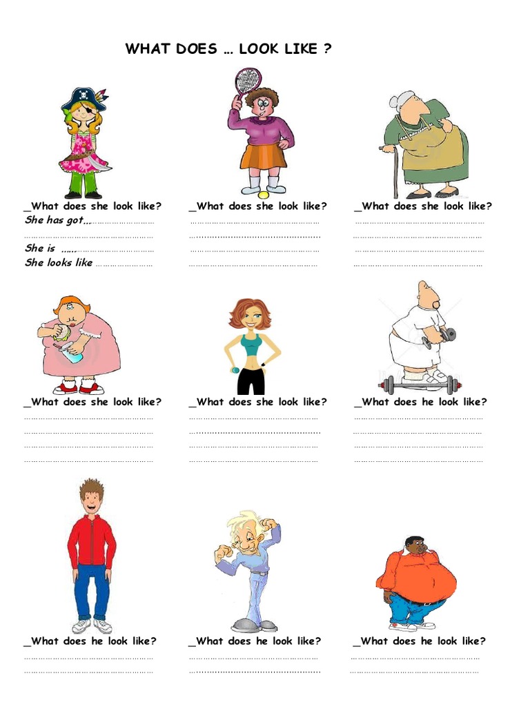 What Does He Look Like | PDF