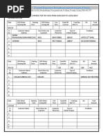 Daily Route Sheet-Template | PDF