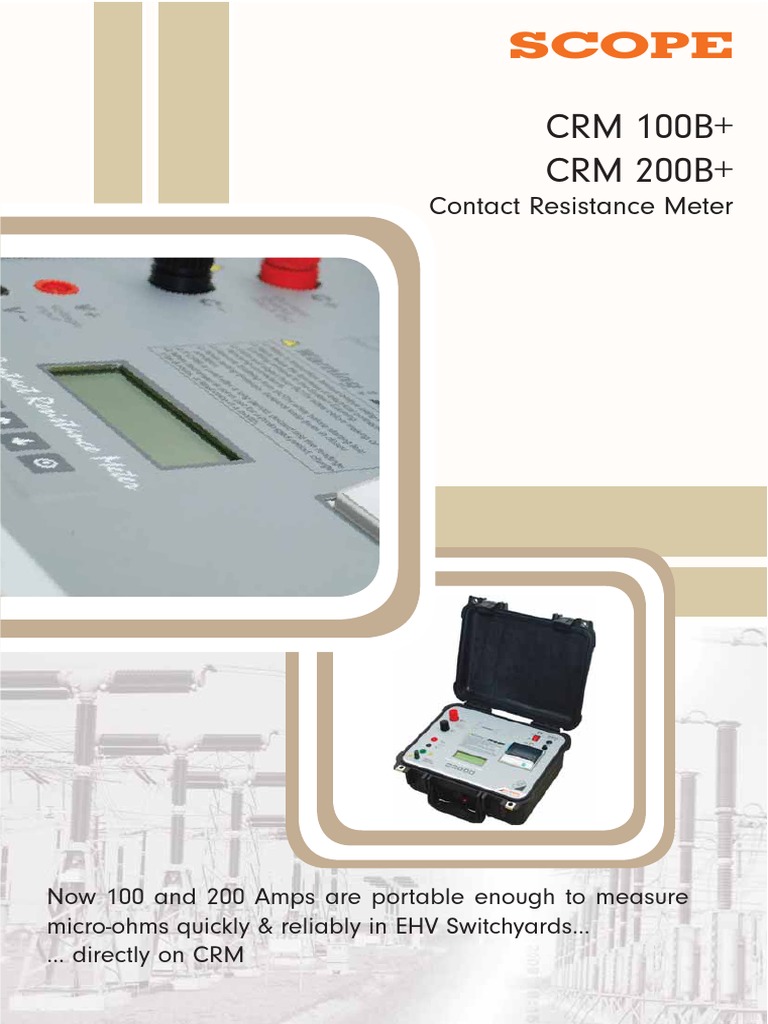 SCOPE Kit CRM - 200B Manual | PDF | Electrical Substation | Microsoft ...