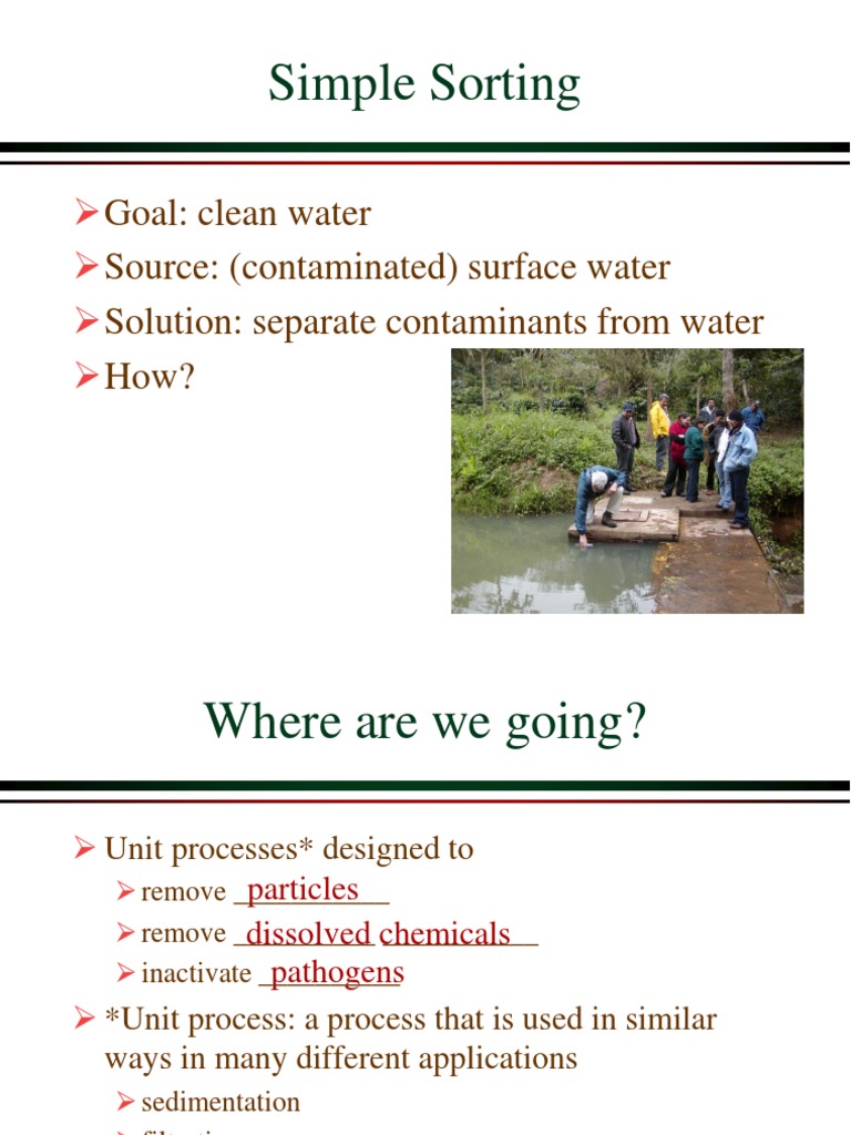 Conventional Water Treatment | PDF | Water Purification | Filtration