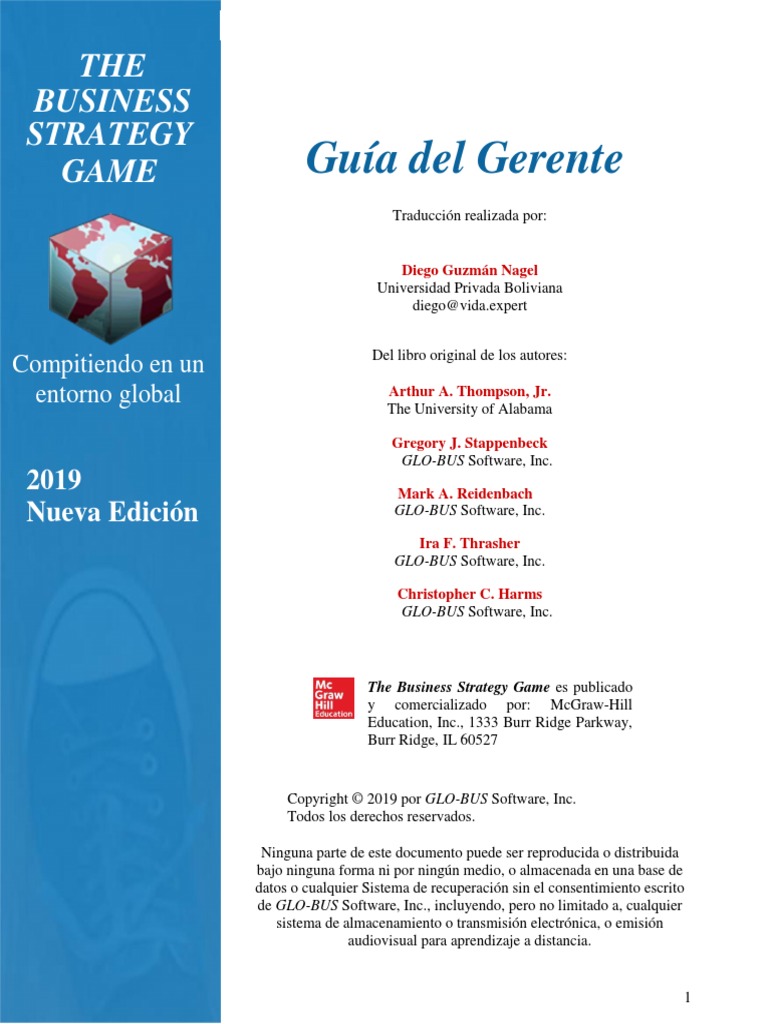 Guia Del Gerente 2019 PDF | PDF | Compartir (Finanzas) | Mercado (economía)