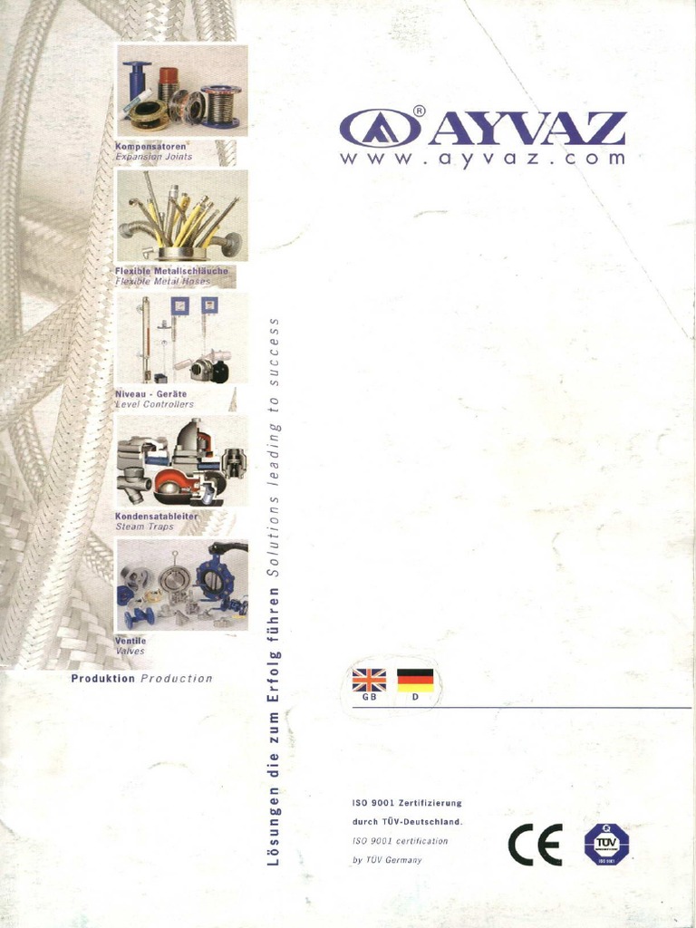 Ayvaz Flexible Coupling Catalog | PDF