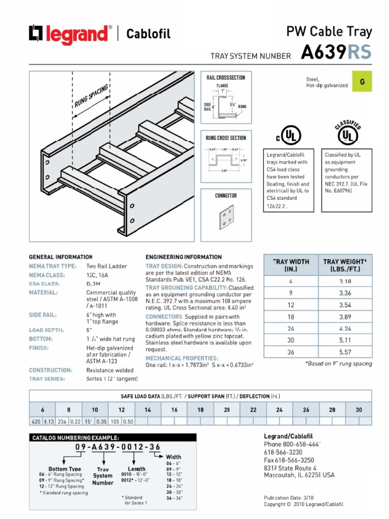 Legrand Cablofil | PDF