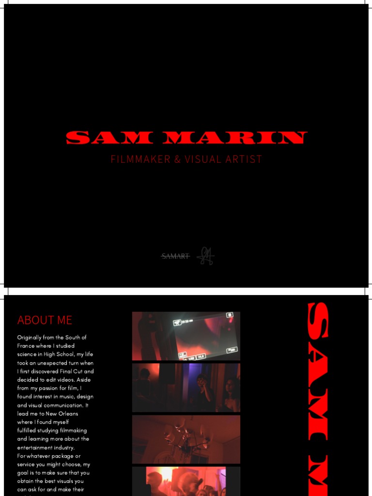 Sam Marin Brochure Without Rates | PDF