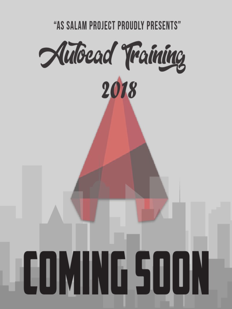 Autocad Training: Coming Soon | PDF