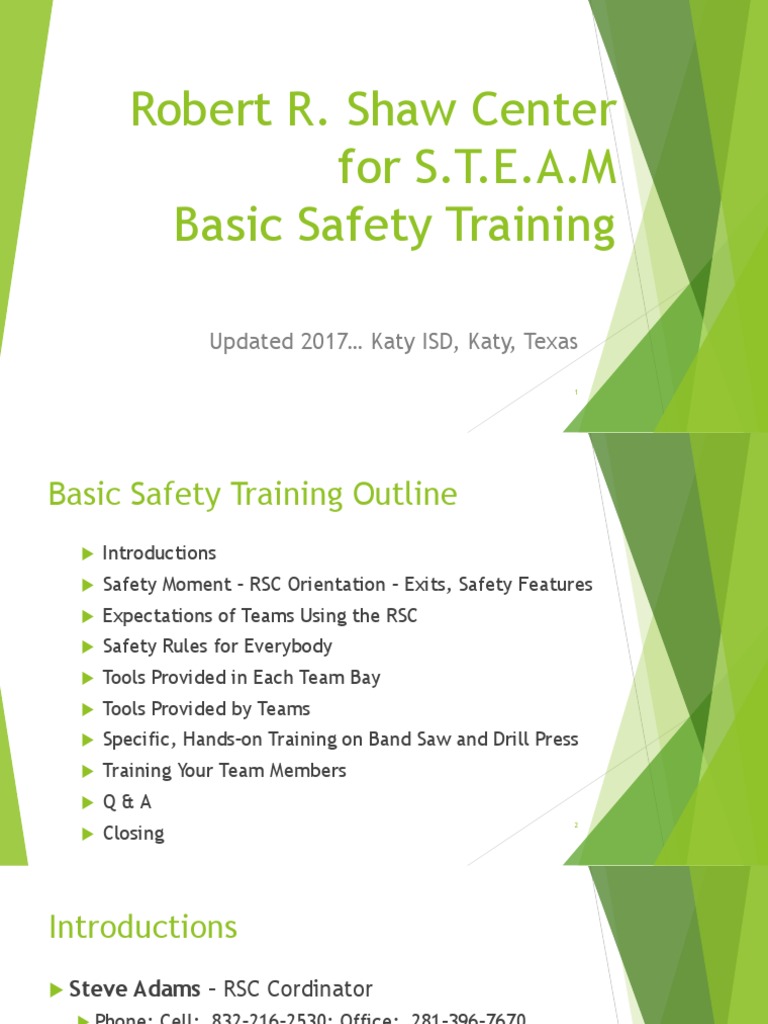 Demonstrate safe operation of saw and allow time forhands-on practice ...