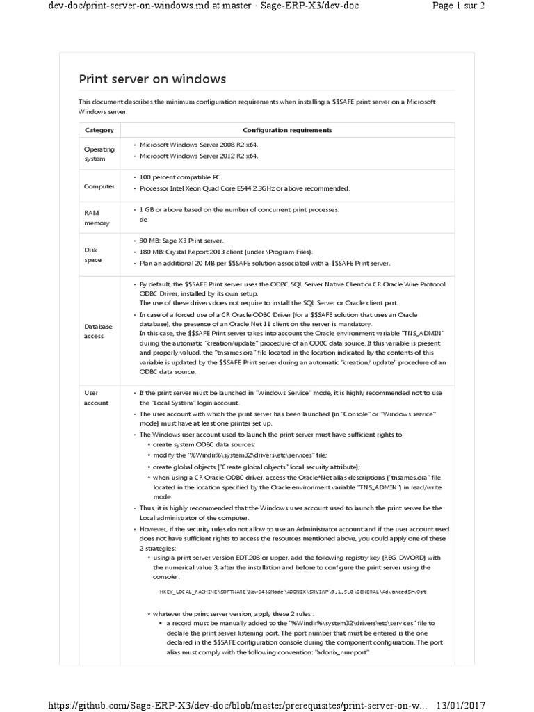 Print Server On Windows | PDF | Microsoft Windows | Microsoft Sql Server