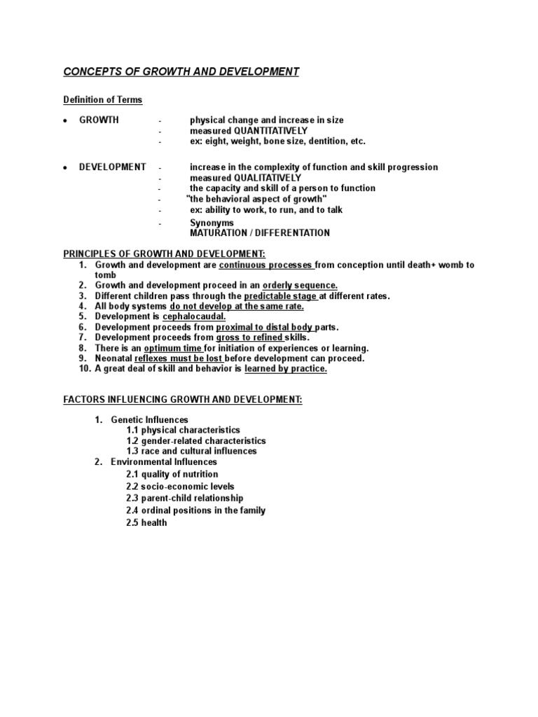 Handouts For Normal Pediatrics Download Free Pdf Id Thought