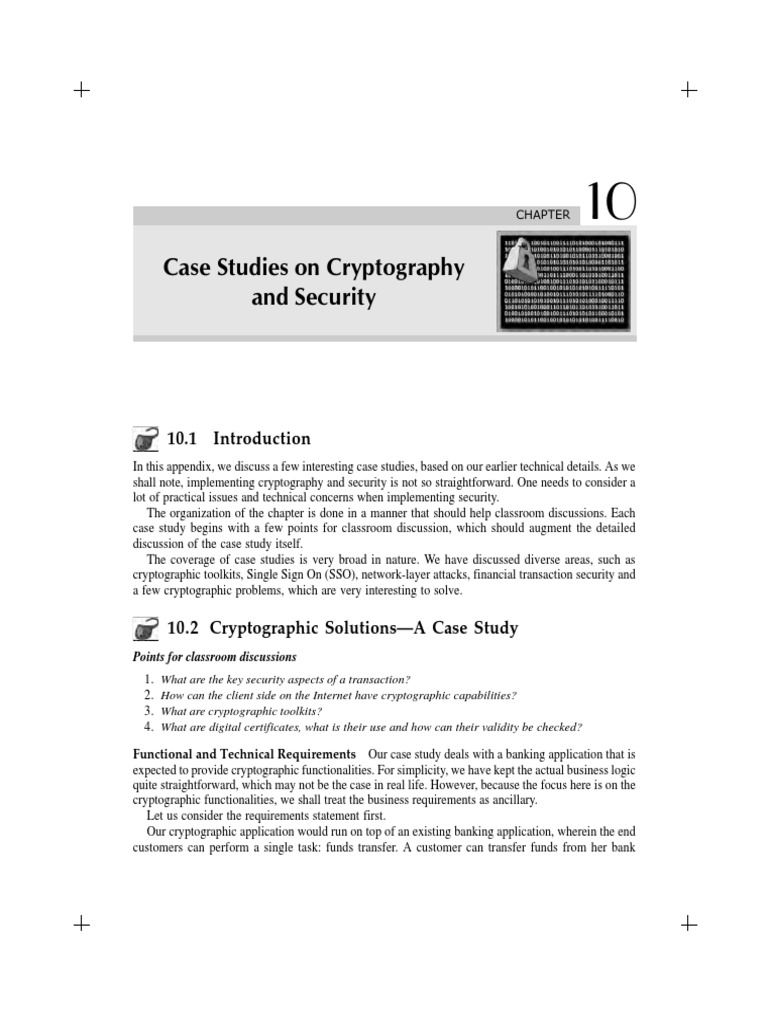 Cryptography Case Studies for Educators | PDF | Transmission Control ...