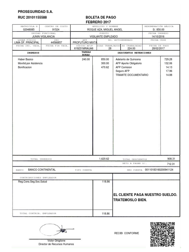 44566857-02 - 2017-Boleta de Pago | PDF | Business
