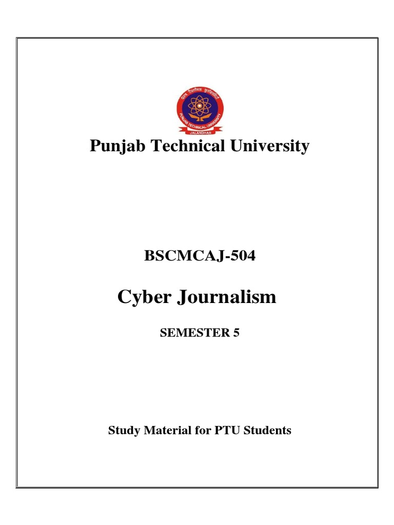 Cyber Journalism | PDF | Internet | Journalism