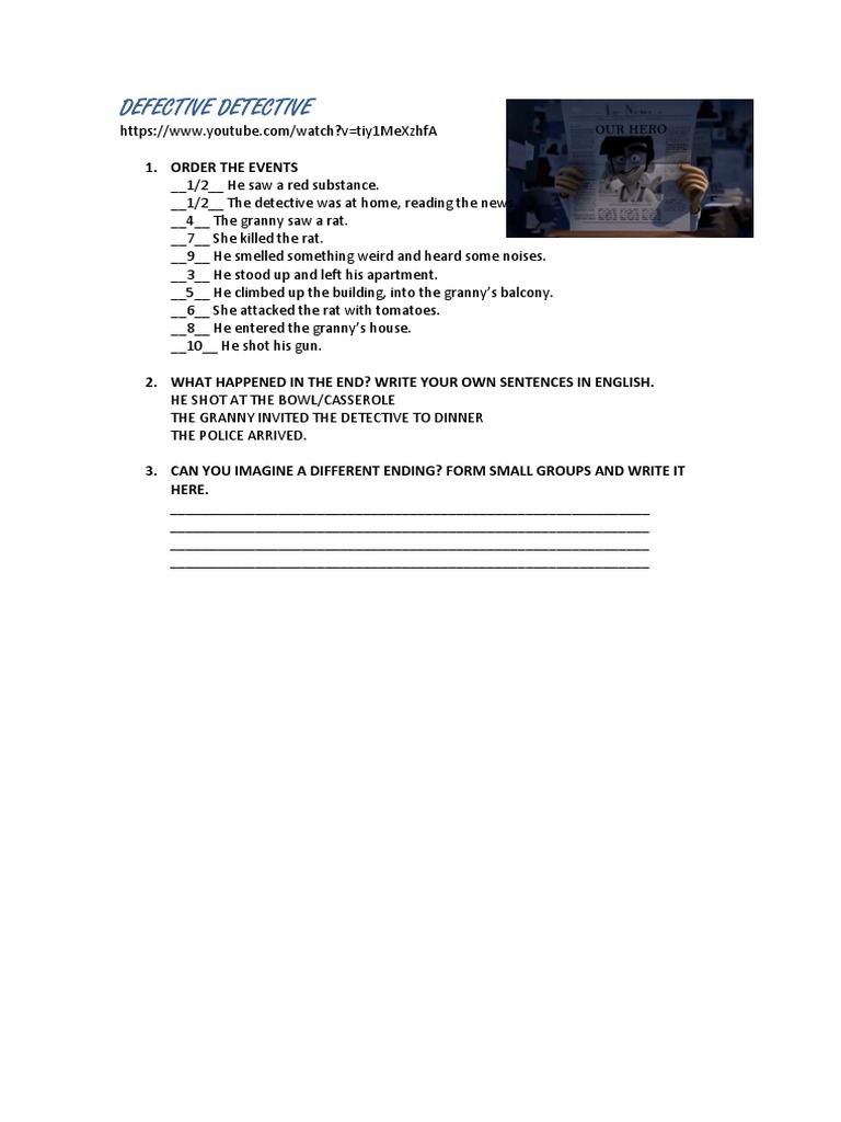 Defective Detective | PDF