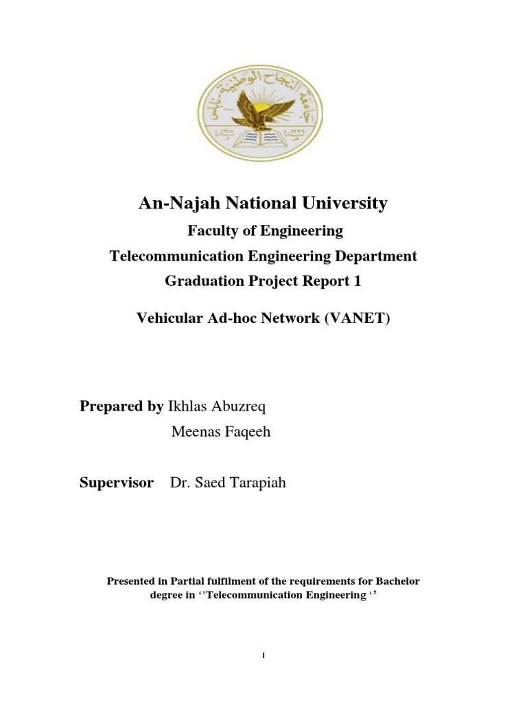 Graduation Project 1 PDF | PDF | Ieee 802.11 | Routing