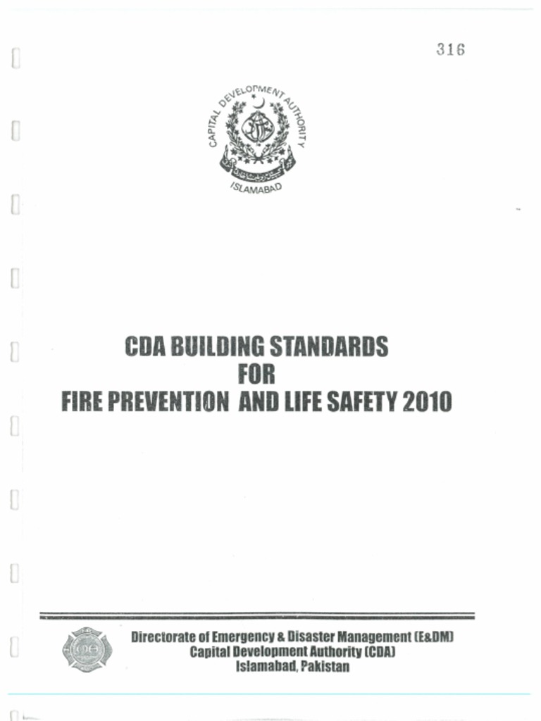 CDA Fire Prevention and Life Safety Code PDF | PDF