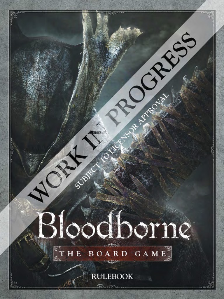 Bloodborne Rulebook WIP | PDF