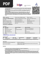 IRCTC Sample Ticket Format | PDF | Identity Document | Ticket (Admission)