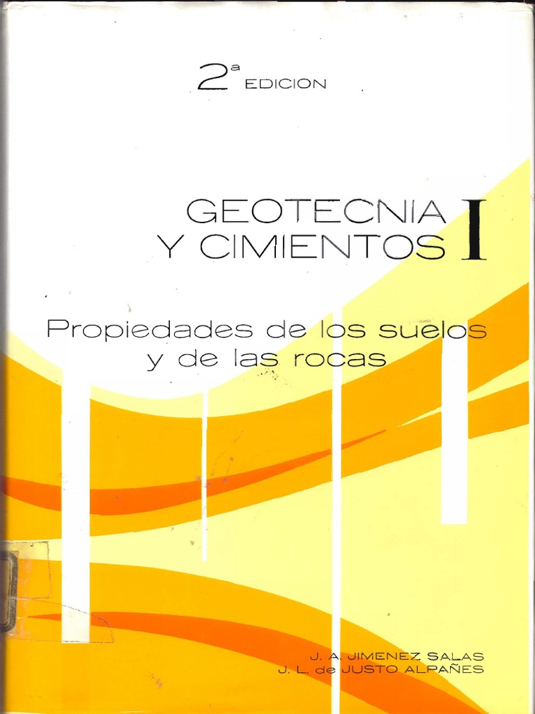 Geotecnia y Cimientos I. Jimenez Salas PDF | PDF