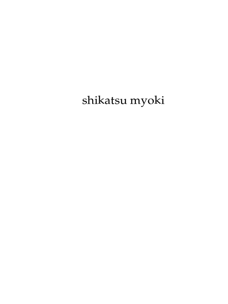 Shikatsu Myoki | PDF | Leisure | Sports