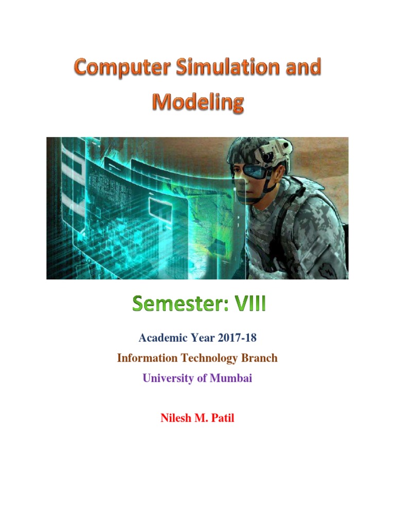 CSM Book 2018 PDF | PDF | Computer Simulation | Mathematical Model