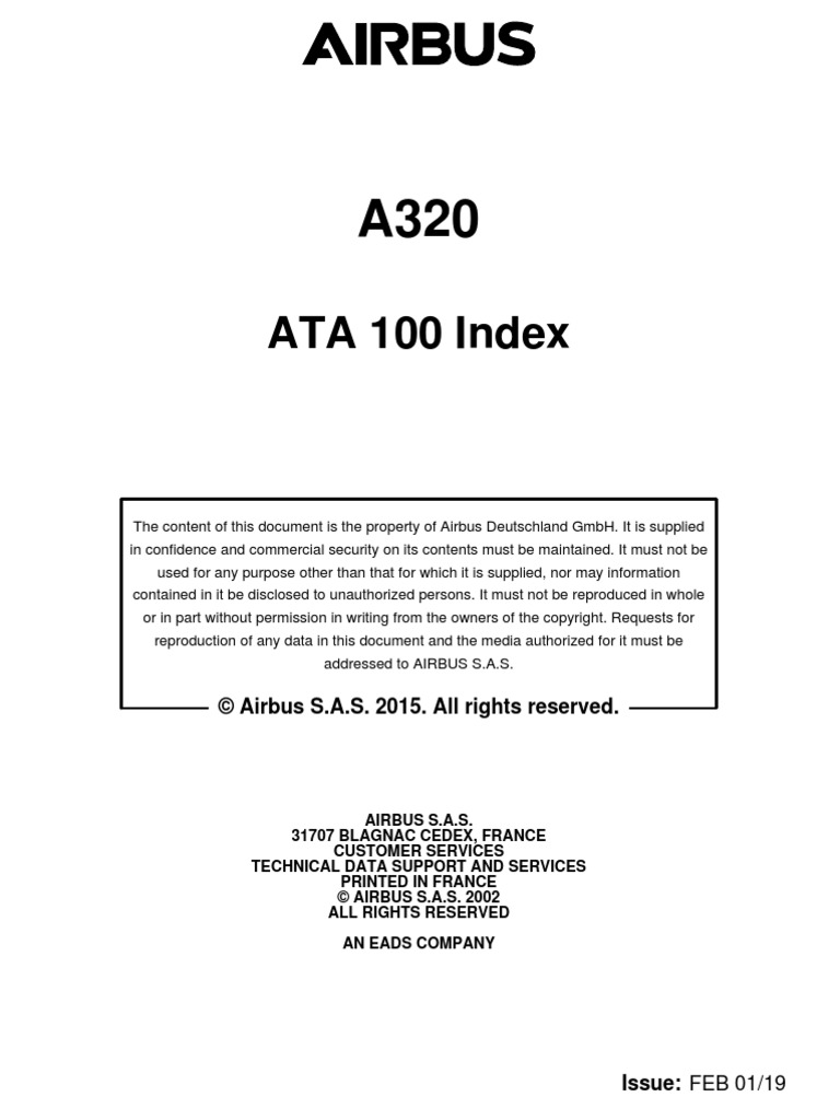Ata 100 Airbus | Spaceflight Technologies | Aerospace Engineering