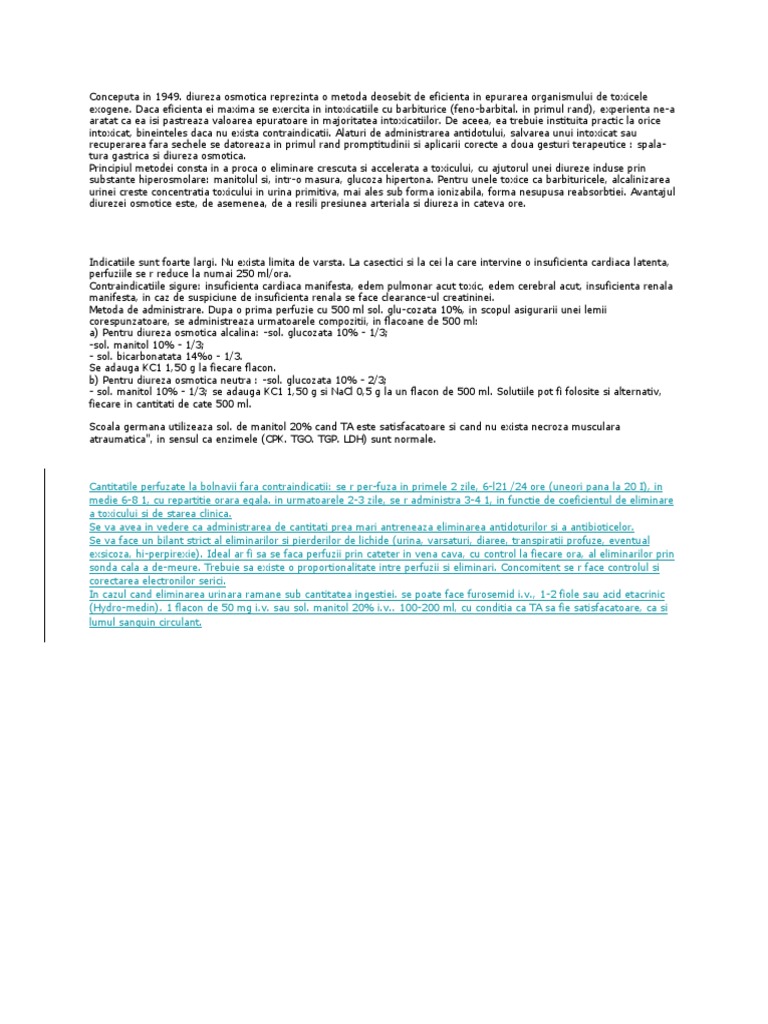 Diureza Fortata | PDF