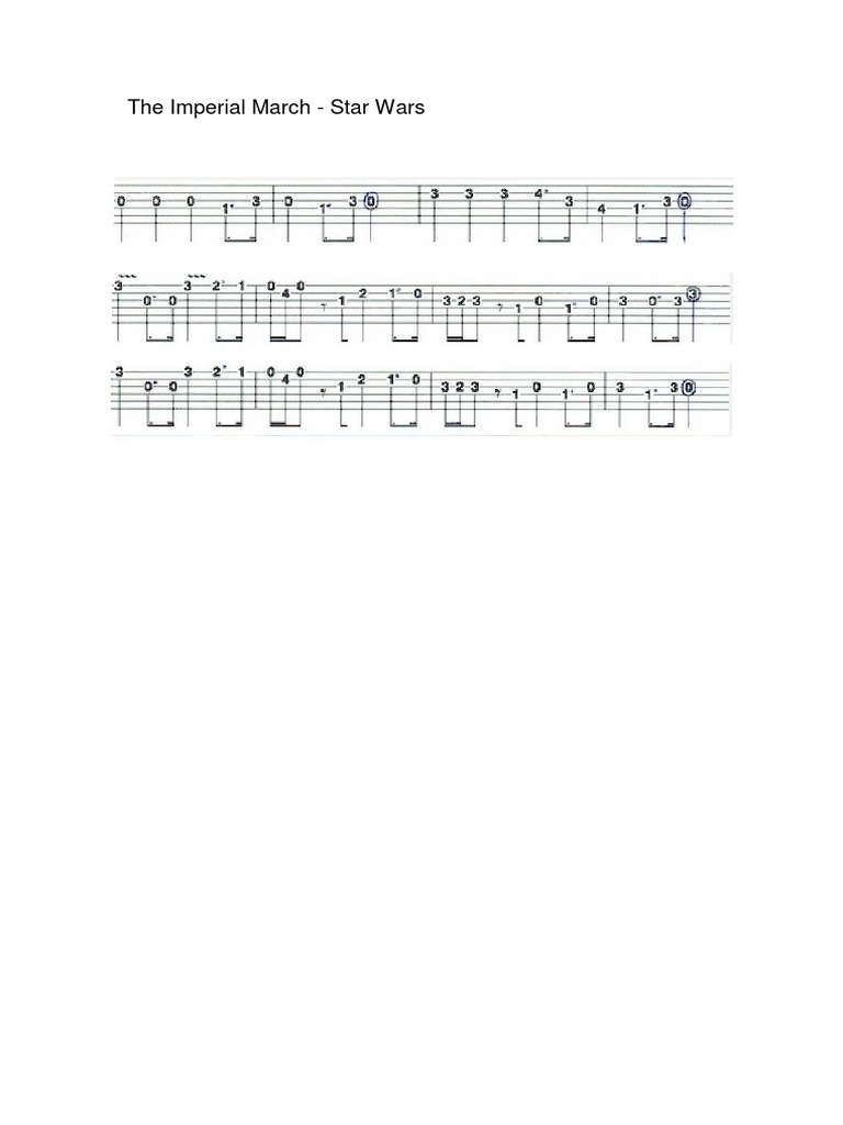 The Imperial March - Star Wars | PDF